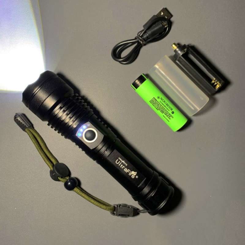 Promo Senter Led Xhp 50 Ultrafire Cree Compact Sinar Kuning Diskon 32% ...