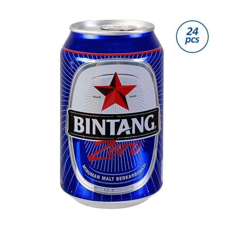 Jual Bintang Zero Minuman [330 mL/ 24 Kaleng/ Karton] di Seller The ...