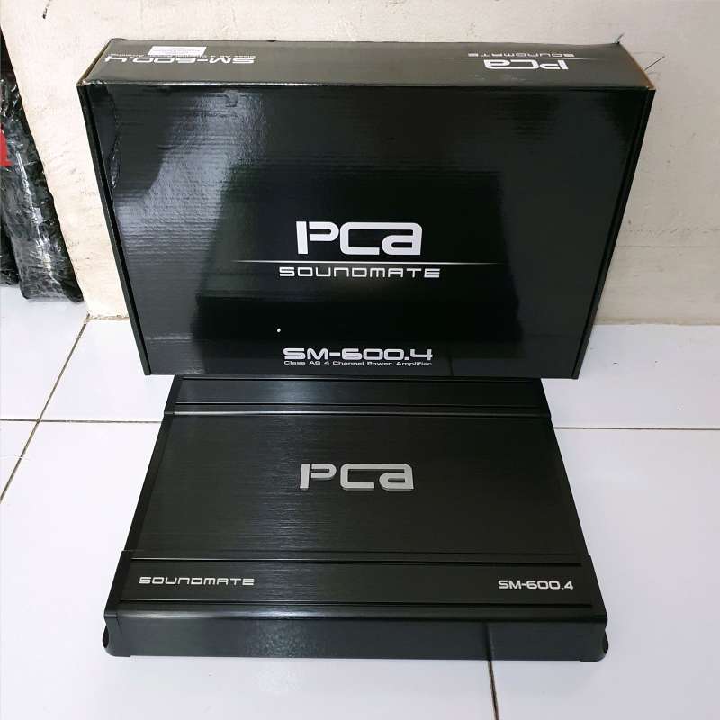 Jual Power Amplifier Pca Soundmate Sm-600.4 Class Ab 4 Channel Di ...