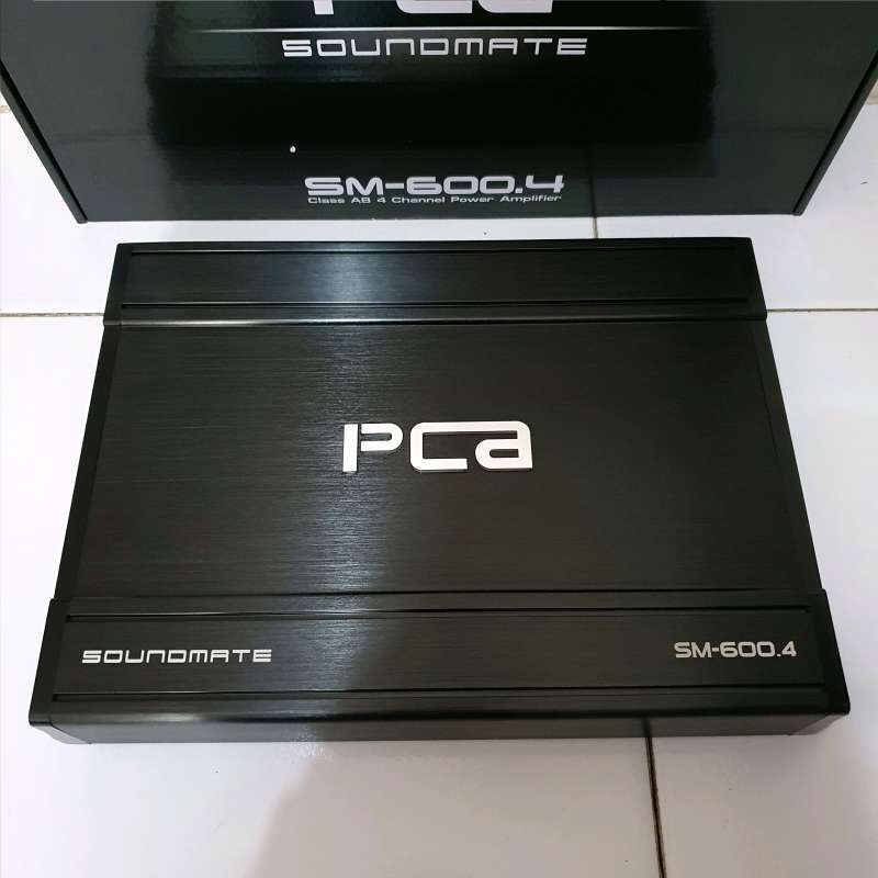 Jual Power Amplifier Pca Soundmate Sm-600.4 Class Ab 4 Channel Di ...
