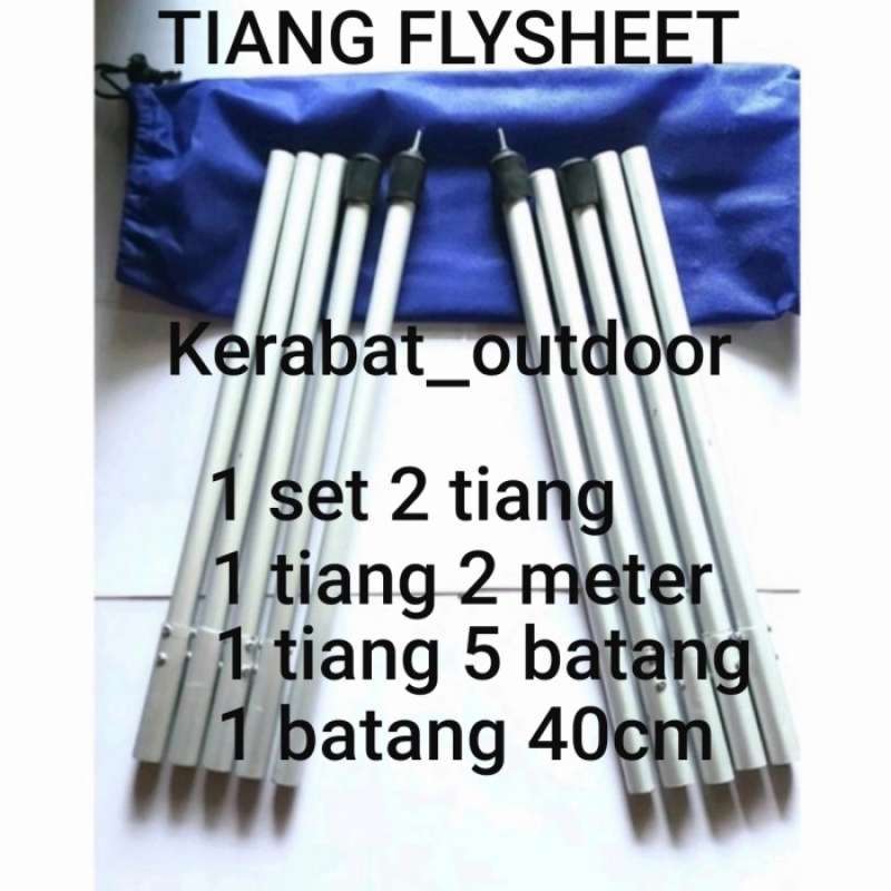 Promo Tiang Flysheet/Flysheet Pole Diskon 35% di Seller GoodWell ...
