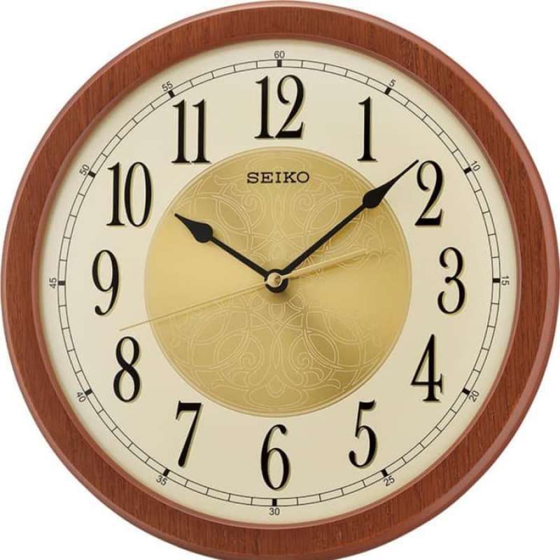Promo Jam Dinding Seiko Kayu Japan QXA717Z QXA717 - - Coklat Diskon 40% ...
