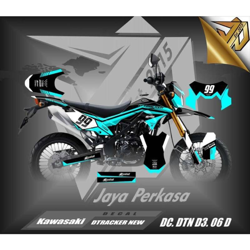 Jual Decal Sticker - Dekal Stiker Motor Full Body Dtracker Desain D3 06 ...