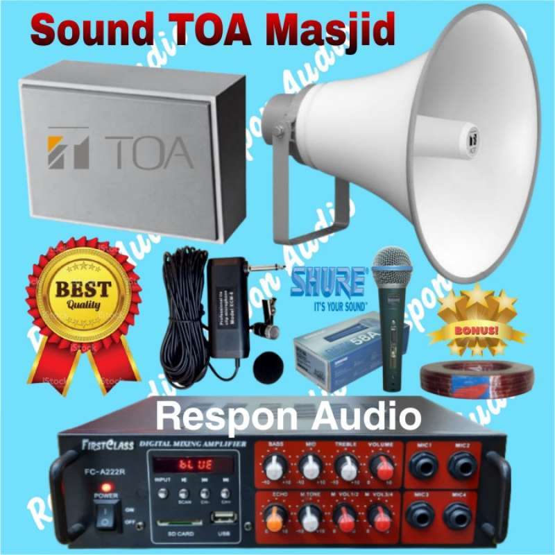 Jual Sound System Paket Speaker Toa Masjid 1 Di Seller Gamma Store ...