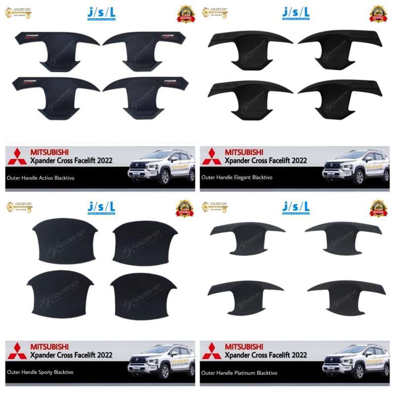 Jual JSL Outer Handle New Xpander Cross 2022 Mangkok Pintu Blacktivo - Platinum Blacktivo di ...