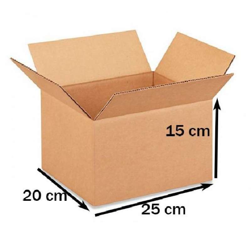Jual Kardus - Polos -25 cm x 20 cm x 15 cm - SWR di Seller kardus ...