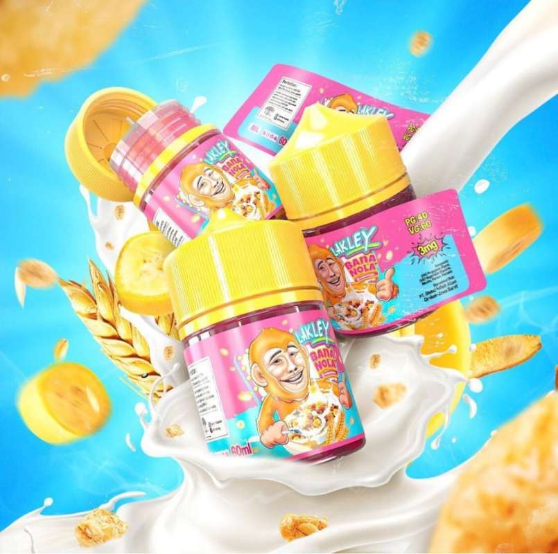 Jual Lakley V3 3mg Bananola Banana Oats Milk Oat Milks 60ml Di Seller ...