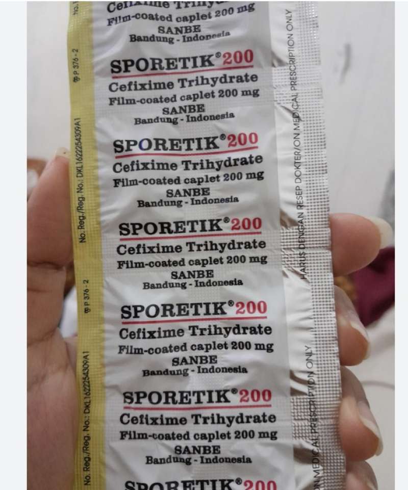 Jual Sporetik 200mg Strip Isi 10 Tablet Di Seller Apotek Najeeb Farma ...