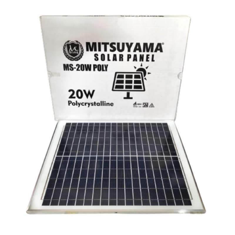 Promo Solar Panel 20wp Poly Crystalline Solar Cell Panel Surya 20 Watt ...