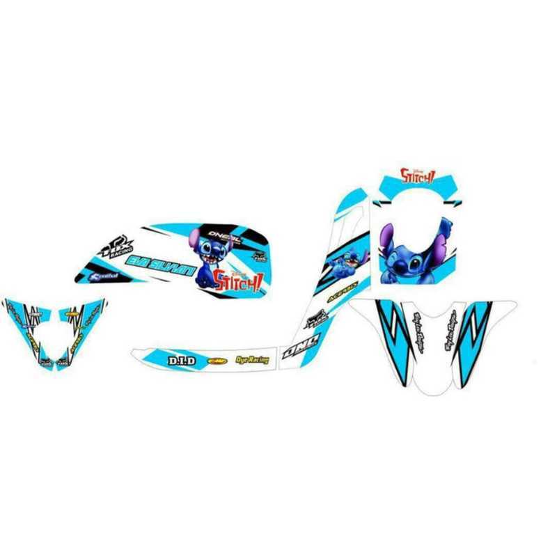 Jual Master Decal Stiker Motor for Scoopy Fi Lillo Stich [Grade A ...