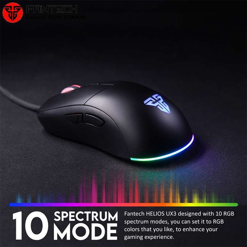 Jual Fantech Helios Ux3 Mouse Gaming Rgb Di Seller Ridista - Taman Sari ...