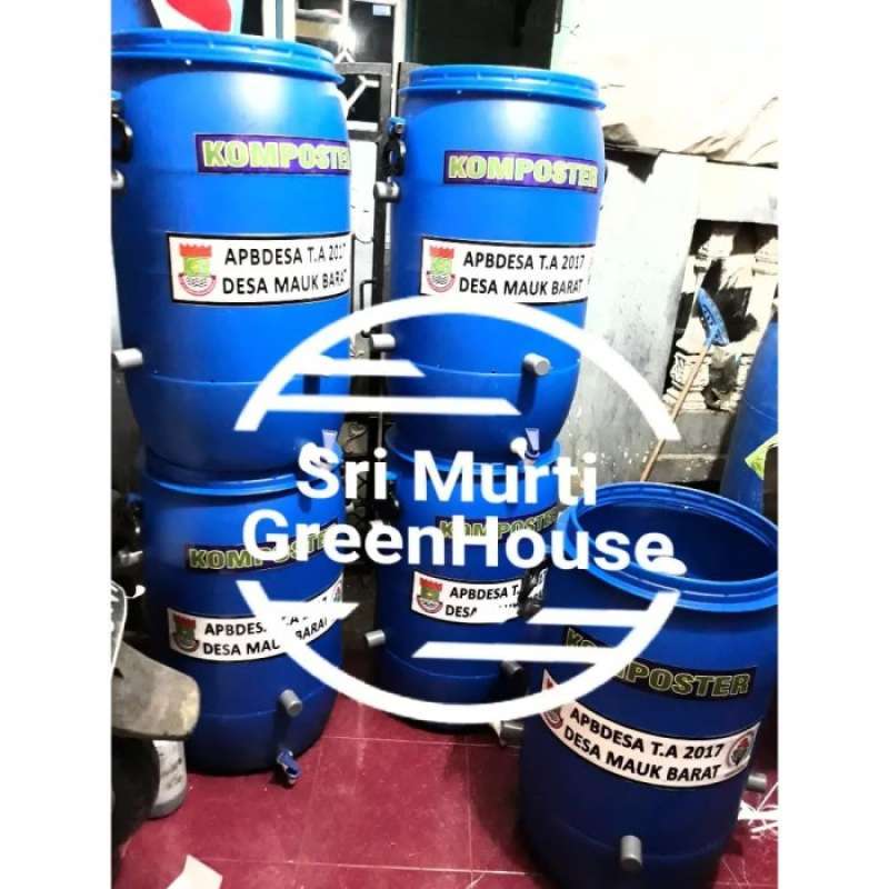 Promo Tong Komposter Penghasil Pupuk Cair Organik Dan Kompos Ukuran 60 ...