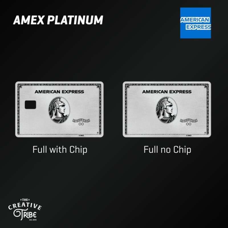Jual Sticker Skin ATM Card American Express Centurion - Vinyl Debit ...