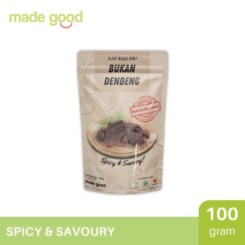 Promo Bukan Dendeng Plant Based Jerky Dendeng Vegan 100gr Diskon 29% Di ...