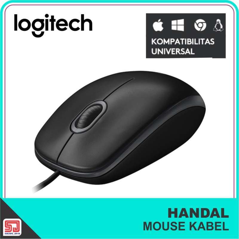Jual Logitech B100 Mouse Kabel USB Original di Seller Sadar Jaya ...