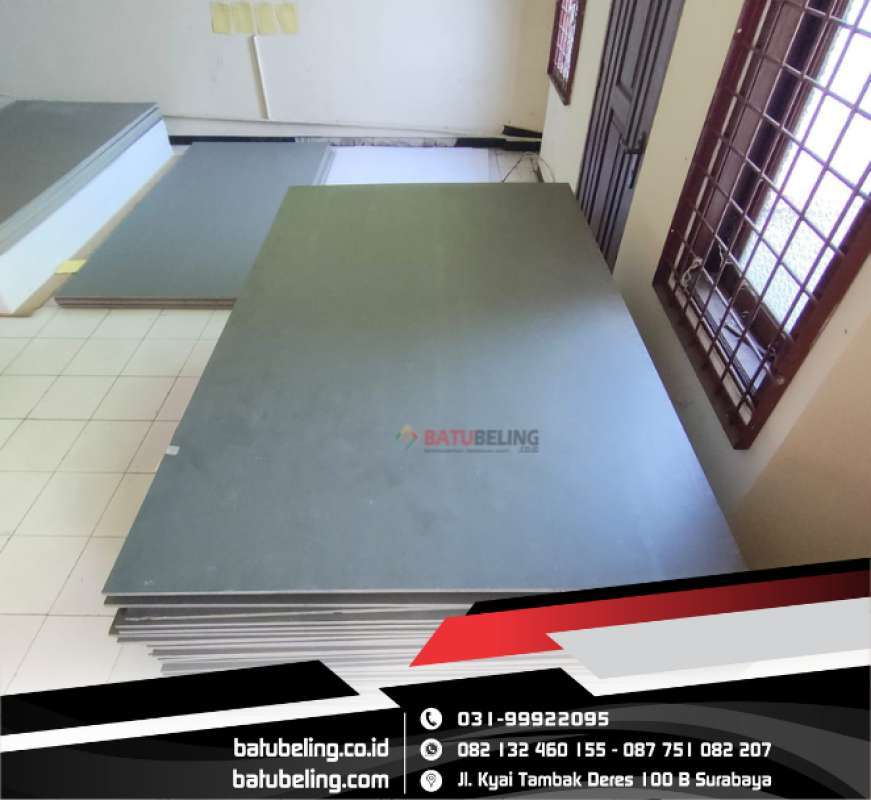 Promo PVC Board 8mm Medium Grey Ukuran 122 x 244 cm Density 5 Papan ...