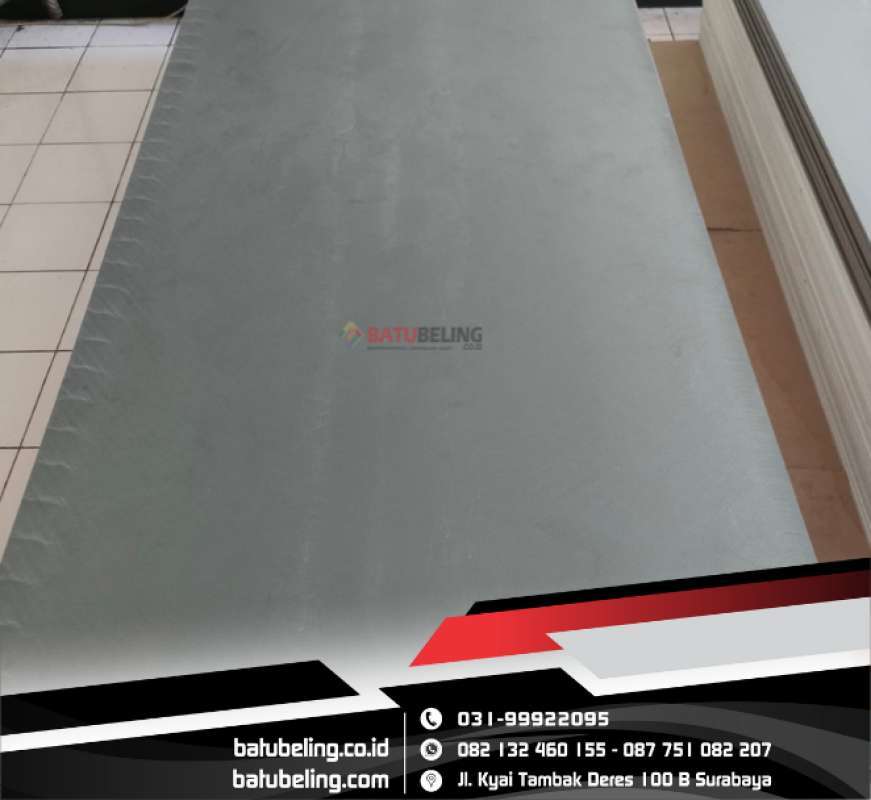 Promo PVC Board Industri 15mm Grey Ukuran 122 x 244 cm Density 7.5 ...