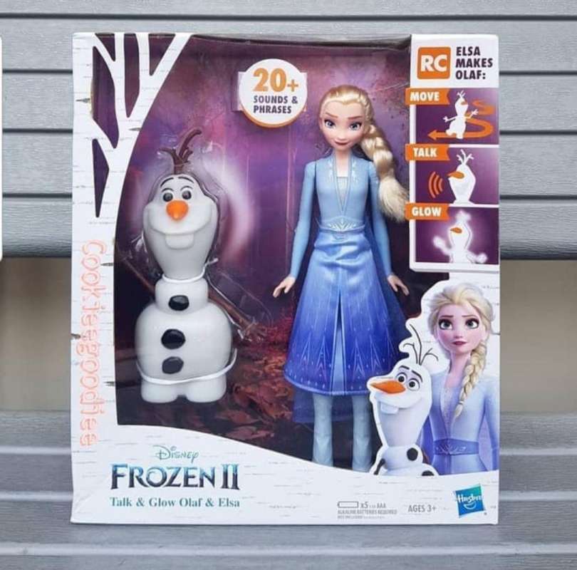 Jual Frozen 2 Talk and Glow Remote Control Olaf with Elsa Doll di ...