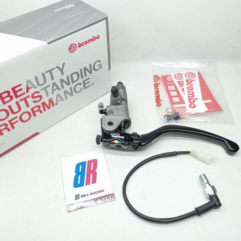 Jual MASTER REM KOPLING HIDROLIK BREMBO ORIGINAL RCS 14 KIRI di Seller ...