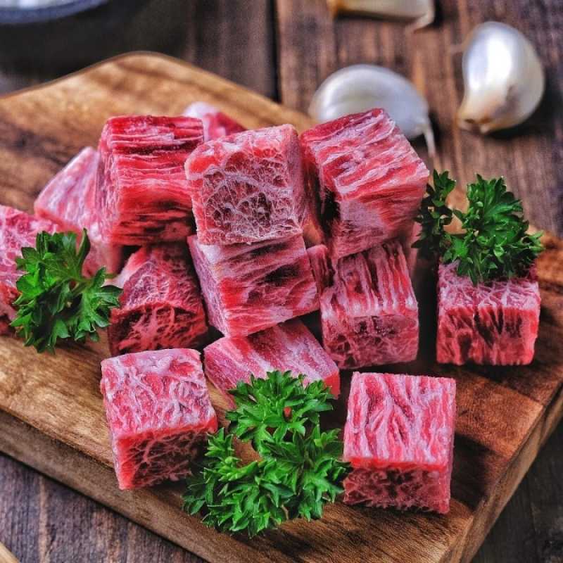 Jual Kibif Saikoro Beef|wagyu Saikoro Beef 500 Gram Di Seller Hazfood ...