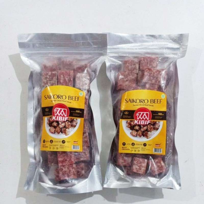 Jual Kibif Saikoro Beef|wagyu Saikoro Beef 500 Gram Di Seller Hazfood ...