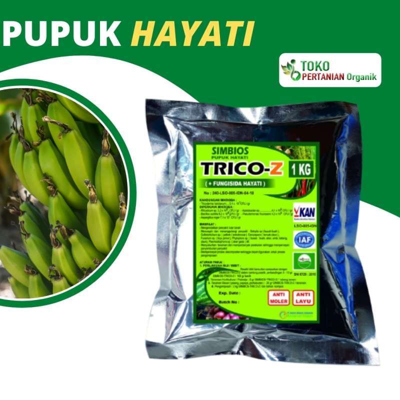 Jual Fungisida Hayati Layu Fusarium Pada Pisang. Pupuk Trico Z Symbios Padat Di Seller Indonesia ...