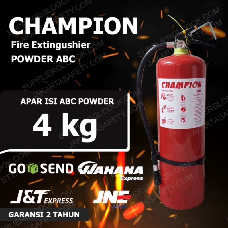 Promo APAR 4KG Bubuk ABC POWDER CHAMPION / Full Set Diskon 23% di ...