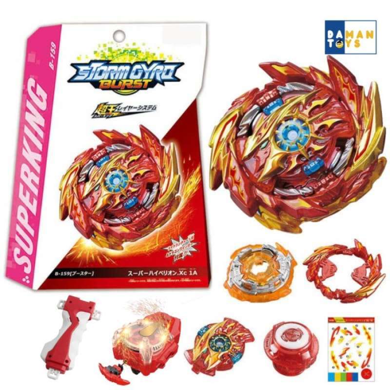 Promo MAINAN GASING BEYBLADE SPARKING LAUNCHER SET BARU ...