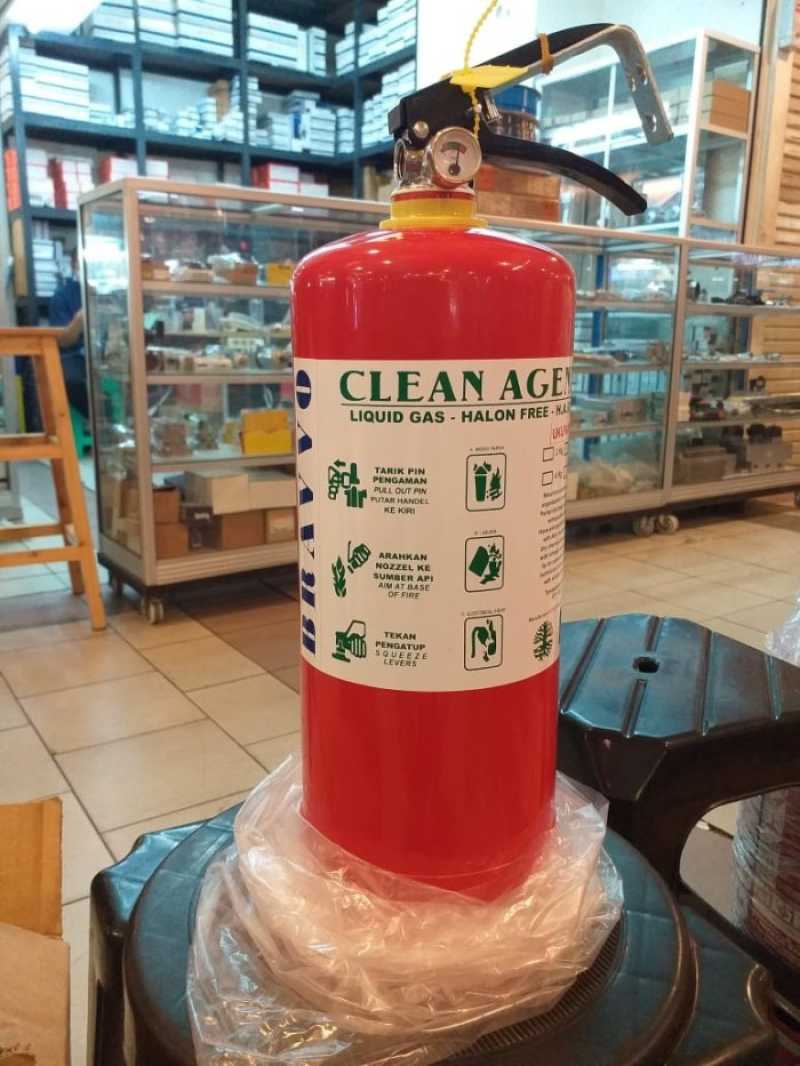 Promo APAR ALAT PEMADAM API CLEAN AGENT LIQUID GAS BERSIH HATRONE 6KG ...
