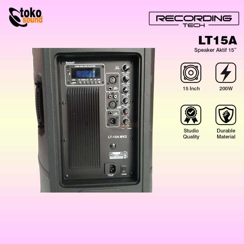 Jual Speaker Aktif Recording Tech Original, Murah & Diskon Maret 2024 ...