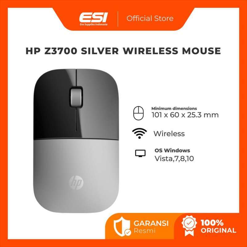 Jual Hp Z3700 Silver Wireless Mouse Di Seller Era Supplies Indonesia ...