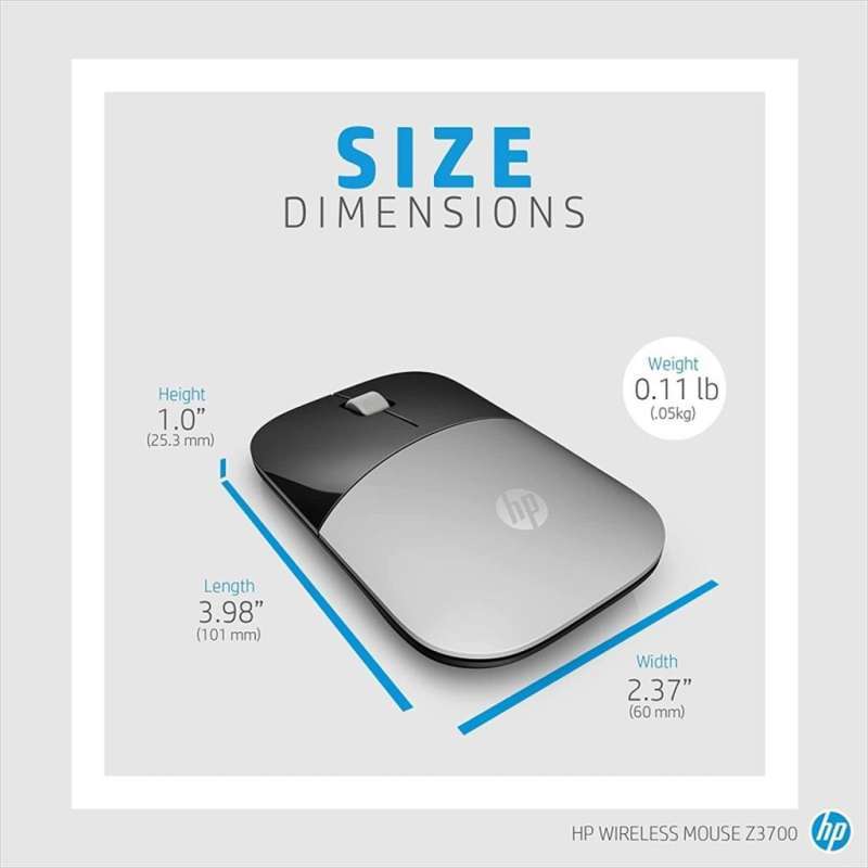 Jual Hp Z3700 Silver Wireless Mouse Di Seller Era Supplies Indonesia ...