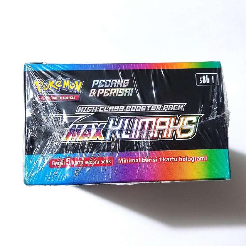 Jual Kartu Pokemon Vmax Klimaks S8b High Class Booster Box 20 Pack Di ...