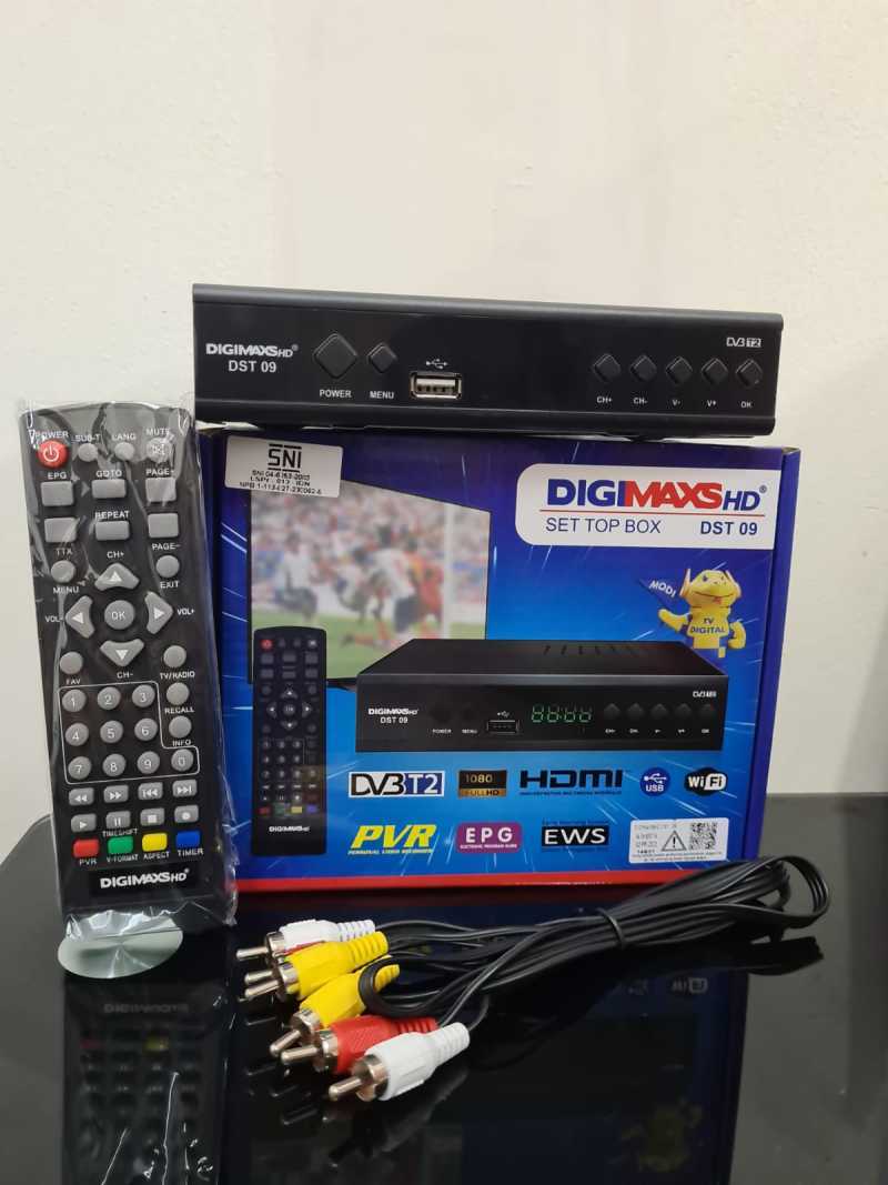 Jual Set top box Digimaxs HD Digital STB SNI original DST 09 di Seller ...