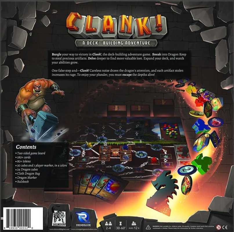 Jual Clank! A Deck-building Adventure Board Game Di Seller Mekuya Games ...