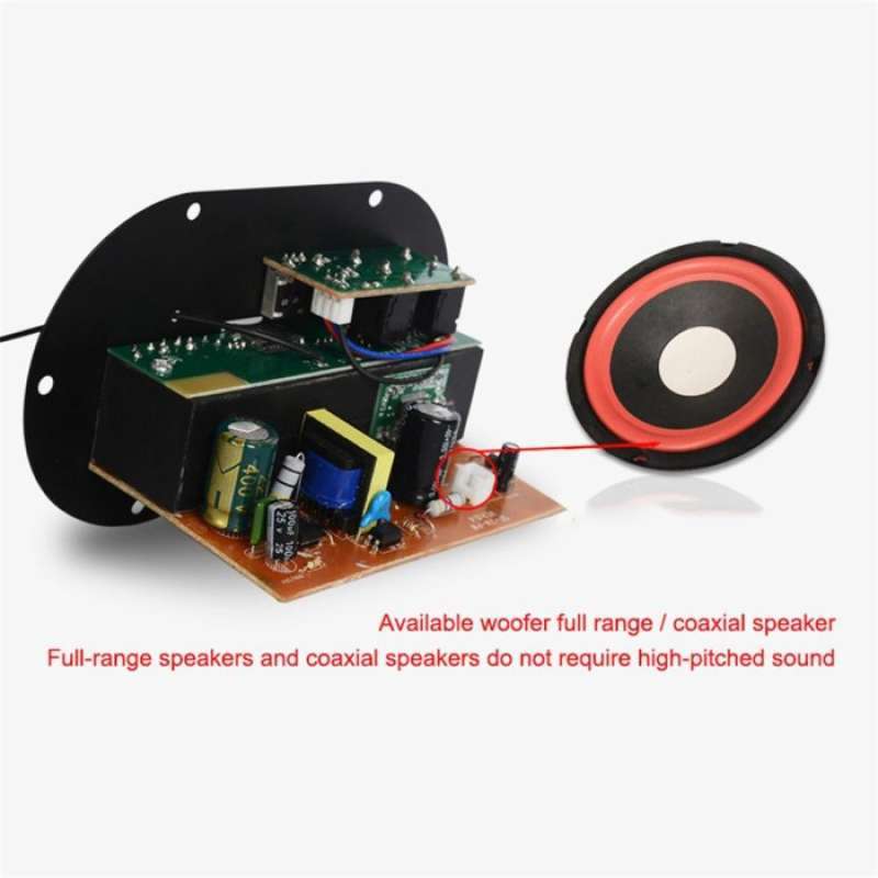 Jual Kit Power Amplifier Subwoofer Bluetooth Fm Usb 35w Dc 12v 24v Ac ...