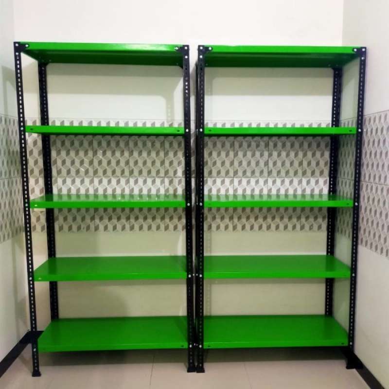 Promo Rak gudang anti badai ukuran L30 P100 T 200 Diskon 17% di Seller ...