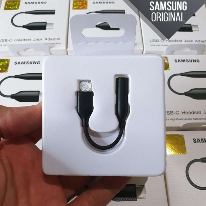 Promo Converter Type C To Audio Jack Samsung Original 100% Adapter Type ...