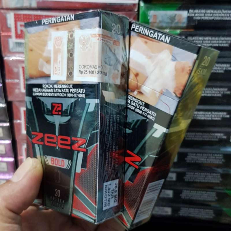 Jual Zeez Bold 20 Batang Rokok Filter [bungkus / Slop] Di Seller Chenko ...