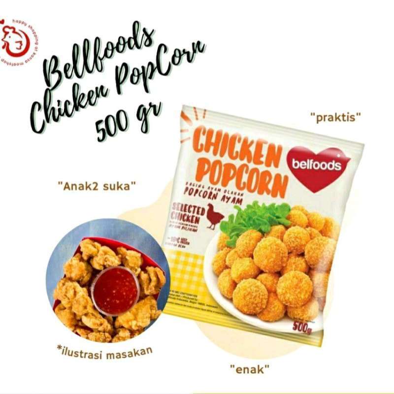 Jual Belfoods Favorite Chicken Popcorn 500gr di Seller Gozzen Frozen ...