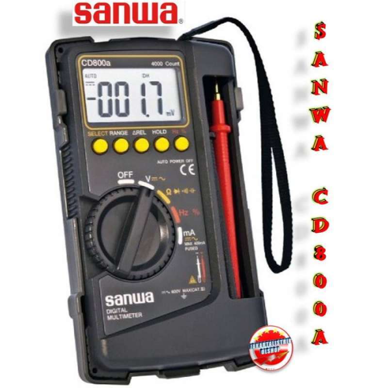 Jual Teknisi Butuh Sanwa CD800A Avometer Digital Multimeter Japan di ...