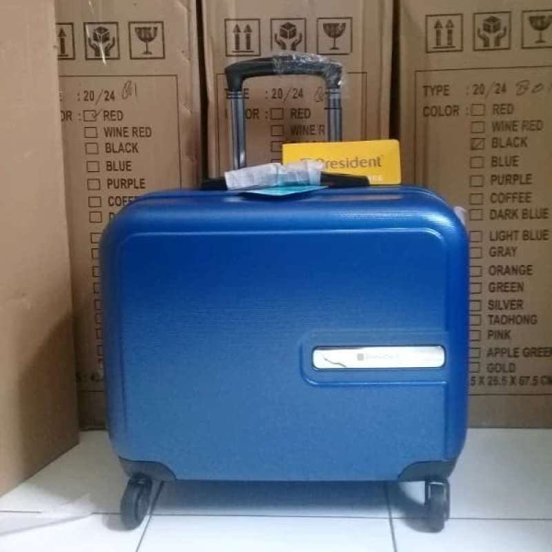 Promo Koper President Pramugari Cabin 18 Inch Abu Diskon 23% di Seller ...