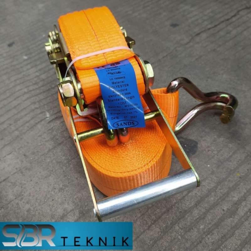 Promo tali pengikat barang 12 meter x 5 ton SANDS track belt cargo ...