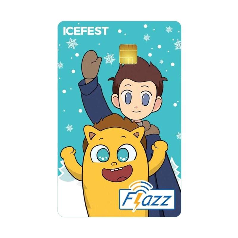 Jual Kartu Flazz Limited Edition Icefest Berlogo Baru Di Seller Flazz ...