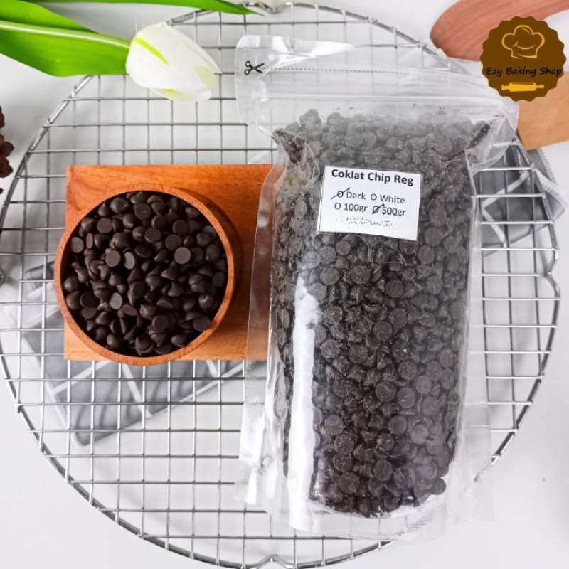 Jual Choco Chip Elmer 500gr [Repack] - Coklat Chip Dark di Seller Ezy ...