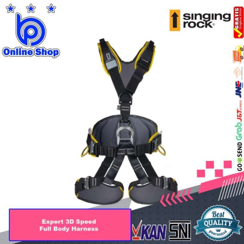 Promo Safety Climbing - Expert 3D Speed Full Body Harness - Singing ...
