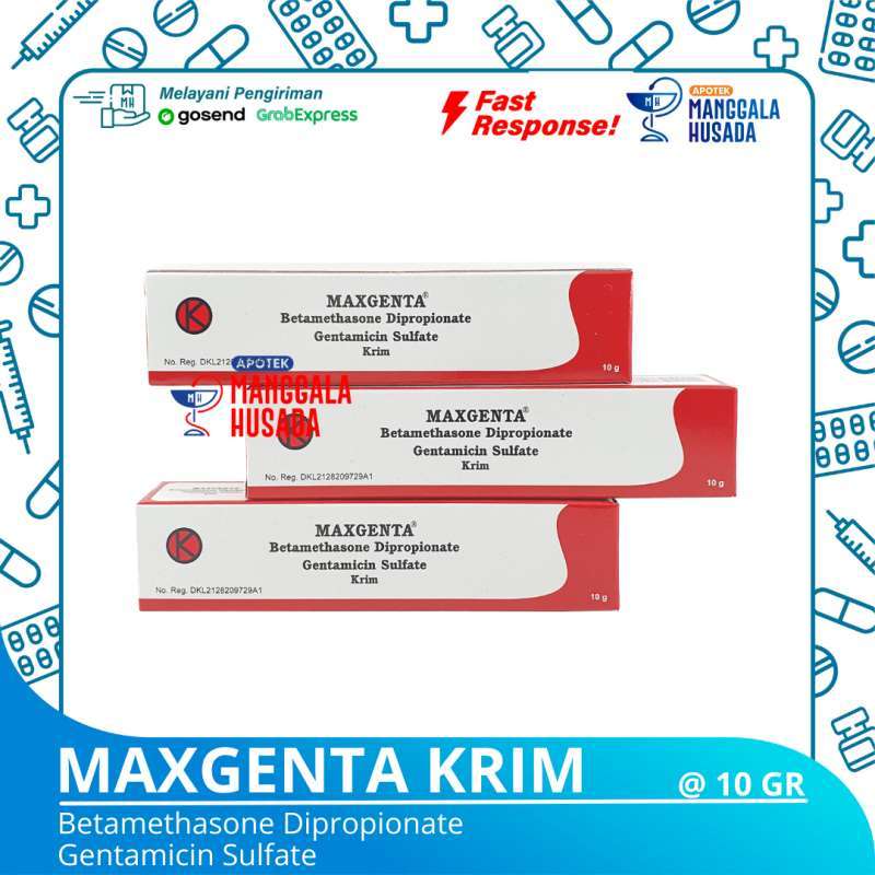 Jual Maxgenta Krim @ 10 Gram Di Seller Apotek Manggala Husada Official ...