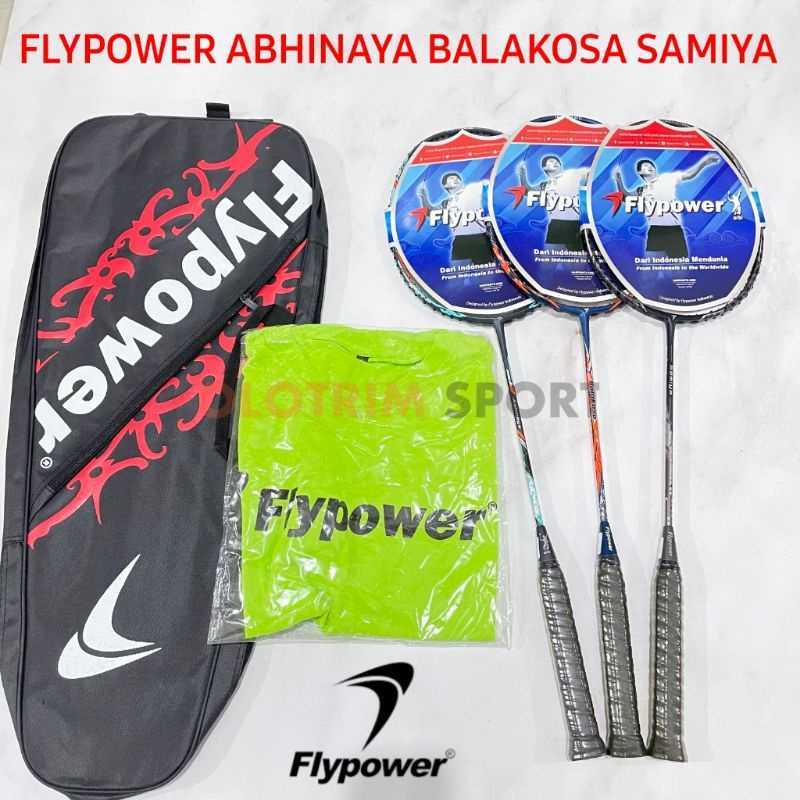 Jual Raket Badminton Flypower Abhinaya Balakosa Samiya 100% Original - Balakosa Navy Orange di ...