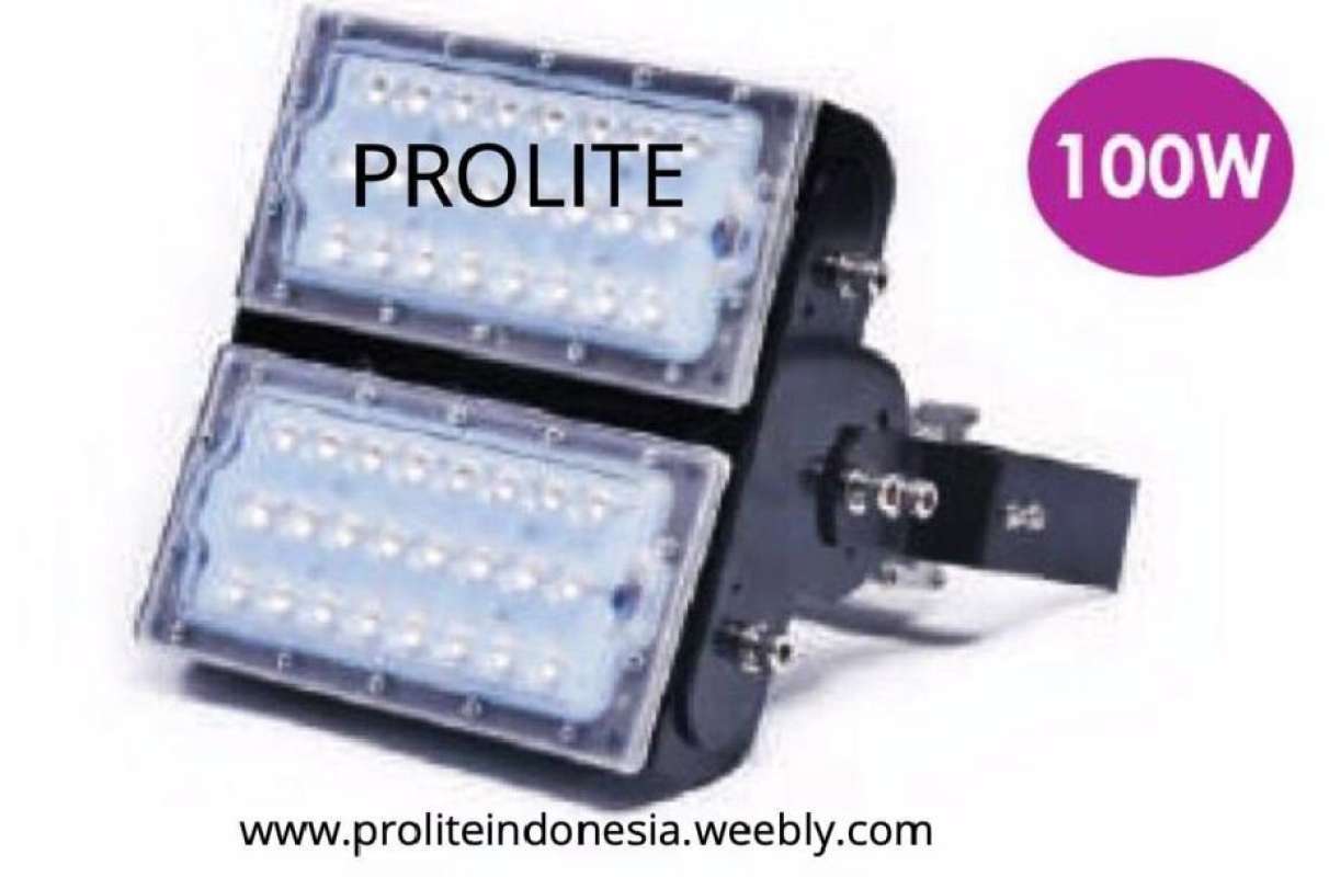Jual FLOOD LIGHT LAMP LAMPU SOROT SPOT LIGHT LED 100 WATT PROLITE di ...