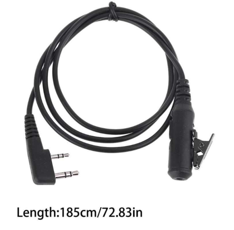 Jual Ptt Adapter To 3.5Mm Headset For Baofeng, Kenwood, Ht China ...
